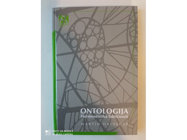 Ontologija, hermeneutika faktičnosti-Martin Hajdeger