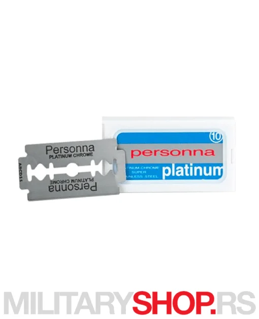 Personna 10 Platinum pakovanje žileta