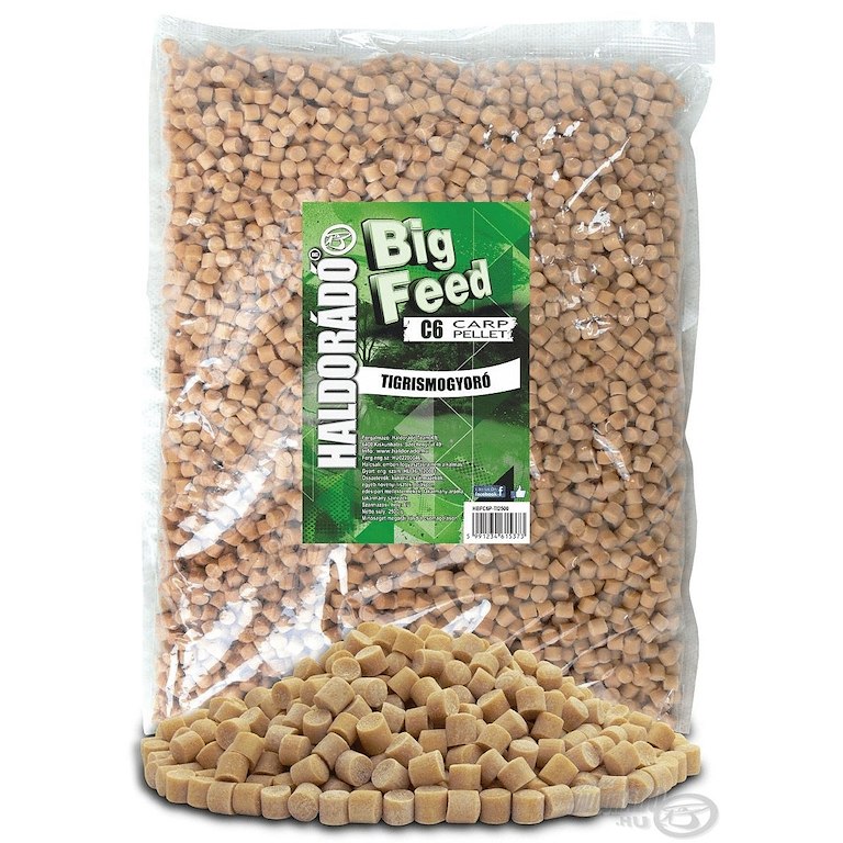 HALDORÁDÓ Big Feed – C6 Pellet – Tigrov orah 2kg