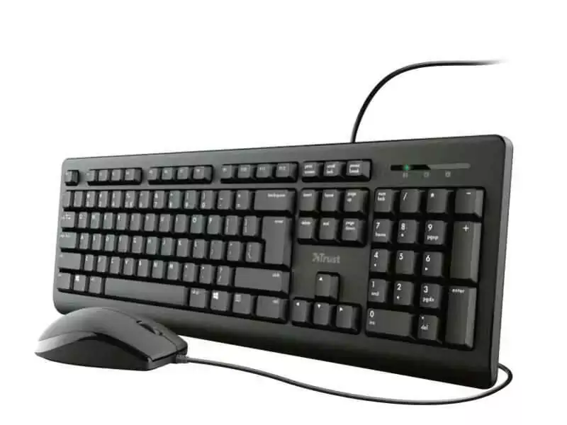 TRUST TASTATURA+ MIŠ PRIMO US, CRNI 23970