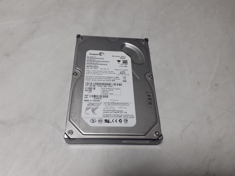 hard disk sataII 160gb seagate ispravan nema losih sek