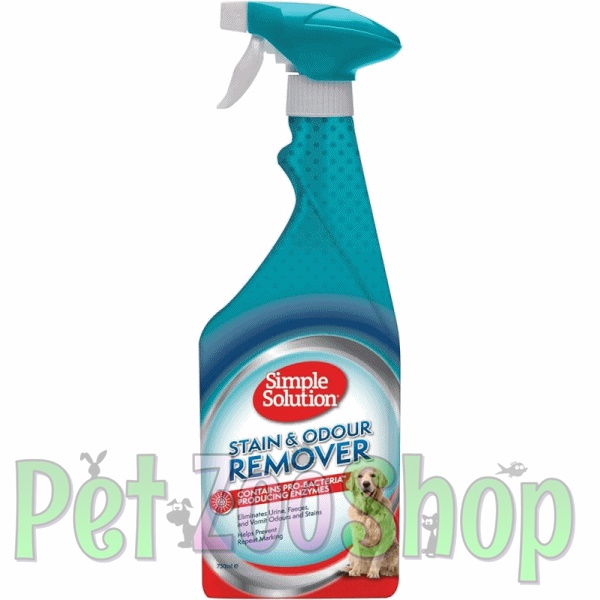 Simple Solution Stain & Odour Remover Sprej za Pse, 750ml