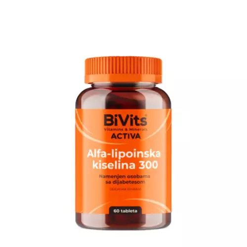 BiVits Alfa-lipoinska 300mg 60 tableta