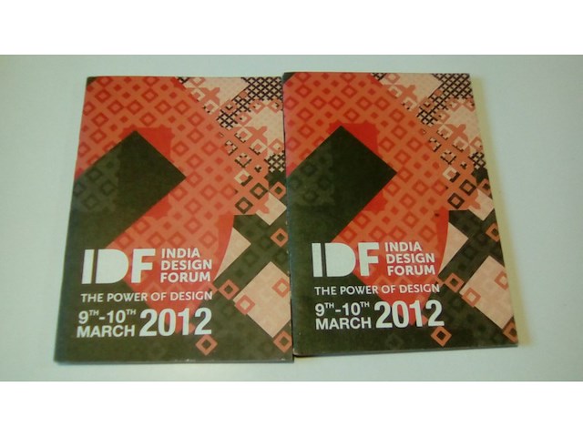 IDF India design forum the power of design 2012