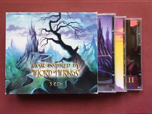 The Lord oF The Rings- MUSiC iNSPiRED By... 3CD BoX Set