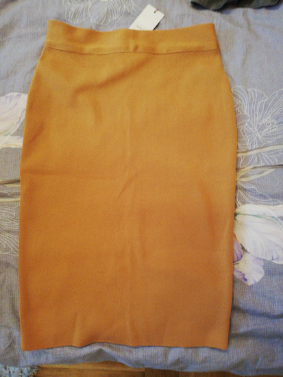Italijanska suknja kamel boje
