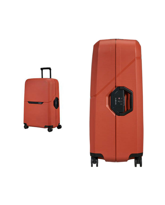 KOFER MAGNUM ECO-SPINNER 75/28 MAPLE ORANGE TROLLEY Samsonite