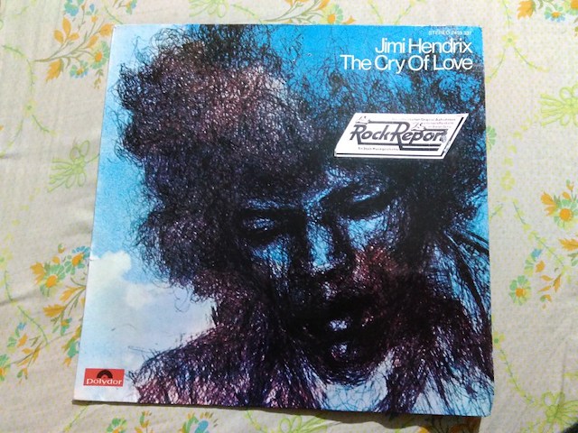 Jimi Hendrix, The Cry Of Love, omot