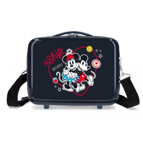 Beauty case ABS Minnie & Mickey always be kind teget