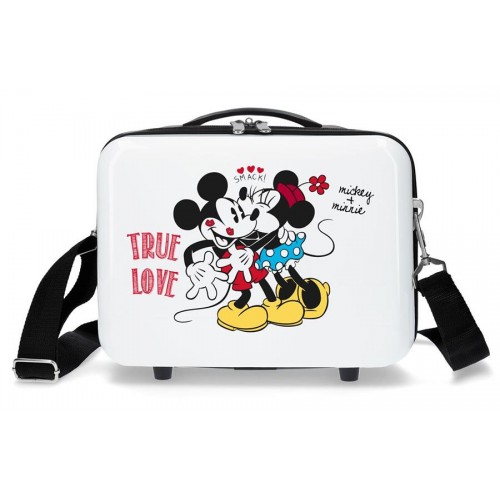 Beauty case ABS Minnie & Mickey true love