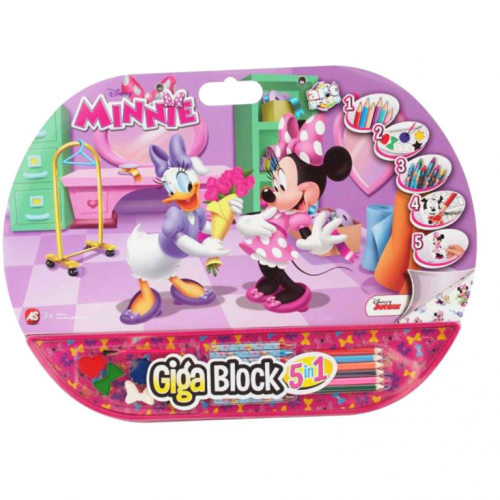 GIGA BLOCK 5 u 1 - Minnie Mouse