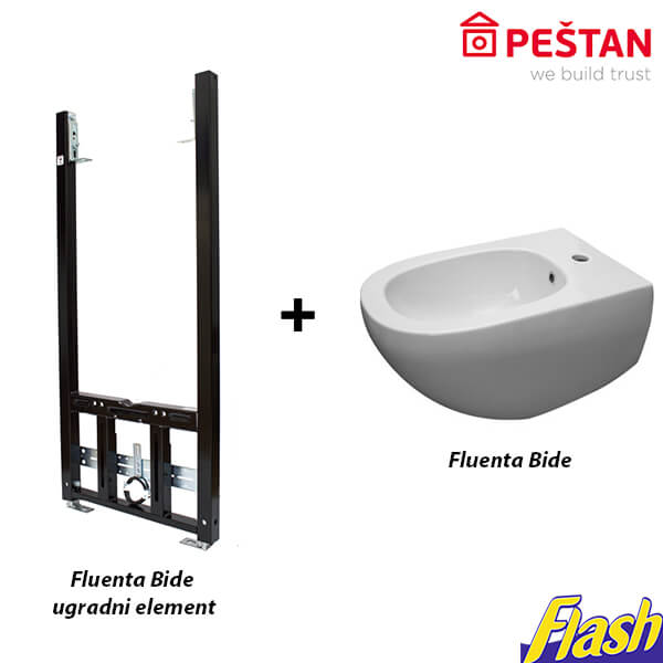 Ugradni bide SET – FLUENTA – Peštan