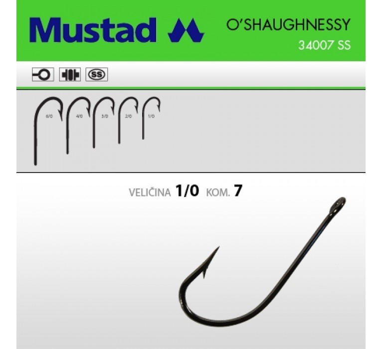 Mustad 34007SS