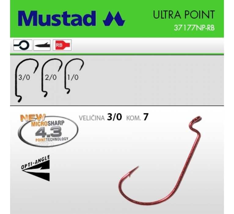 MUSTAD 37177NP-BN