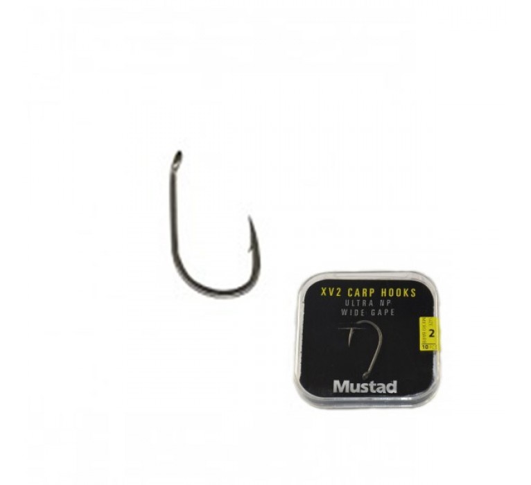 MUSTAD 60550NP-TX CARP XV2 WIDE GAPE