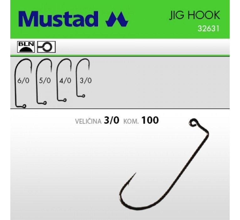 Mustad Jig udica 32631