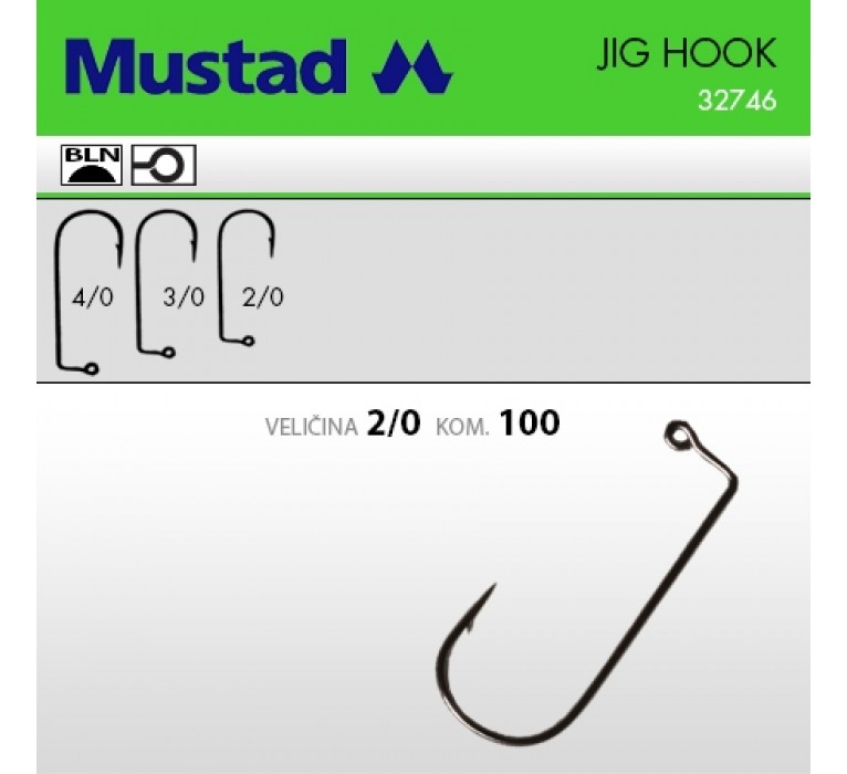 Mustad Jig udica 32746BN