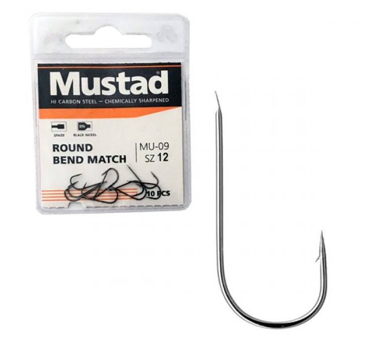 Mustad MU09-60200NP-BN Round Bend Match