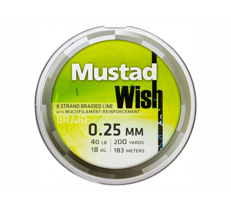 Mustad Wish Braid 1 m.