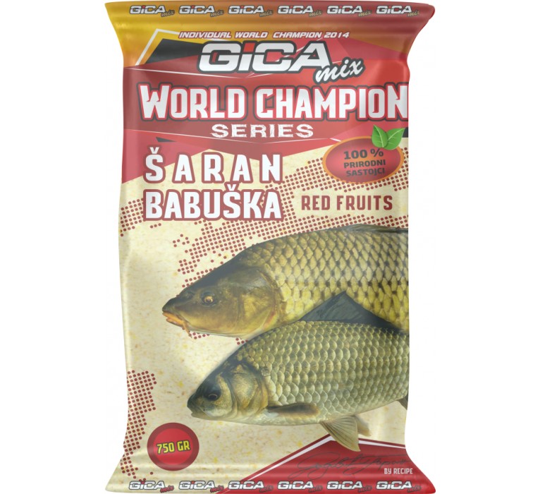 Gica mix World Champion 750gr. Šaran/Babuška
