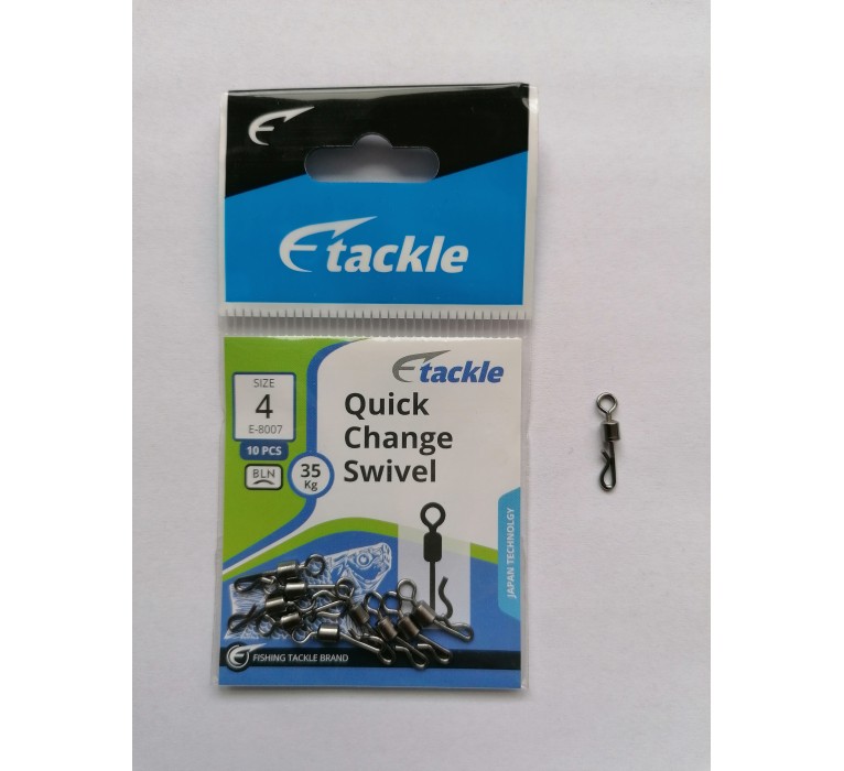 E Tackle Quick Change Swivel