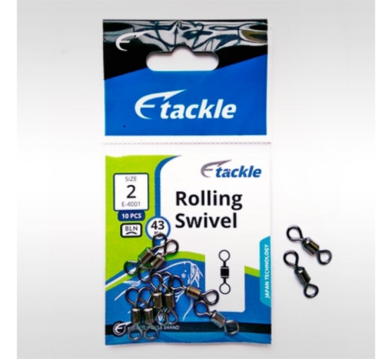 E TACKLE ROLLING SWIVEL