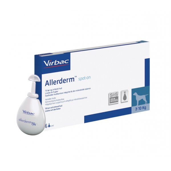 Allerderm spot-on 6x4ml 10+kg