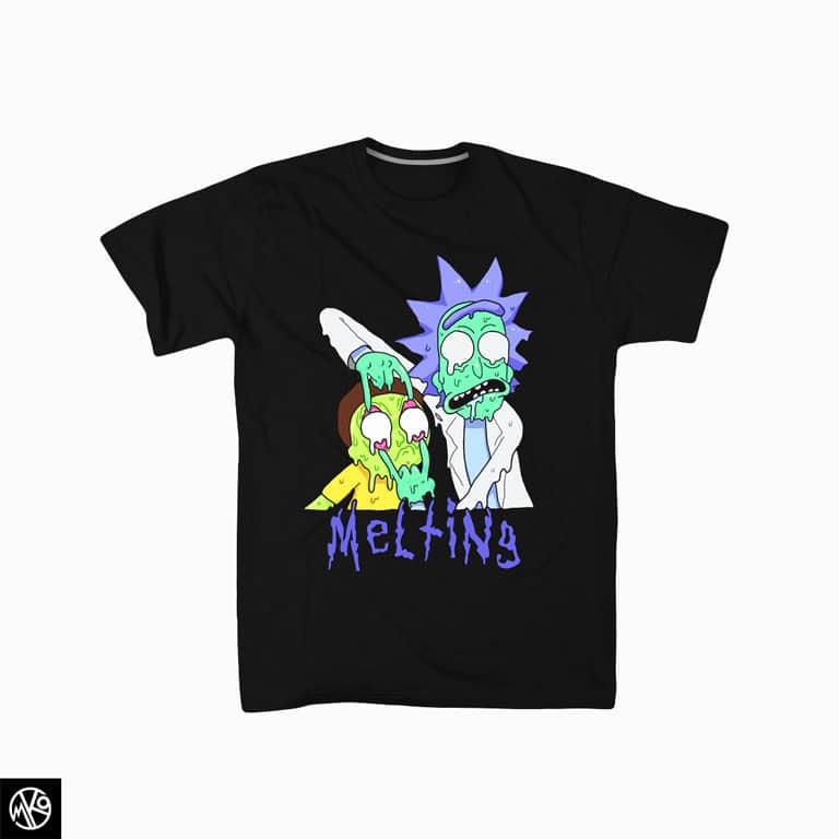 Rick And Morty Melting majica