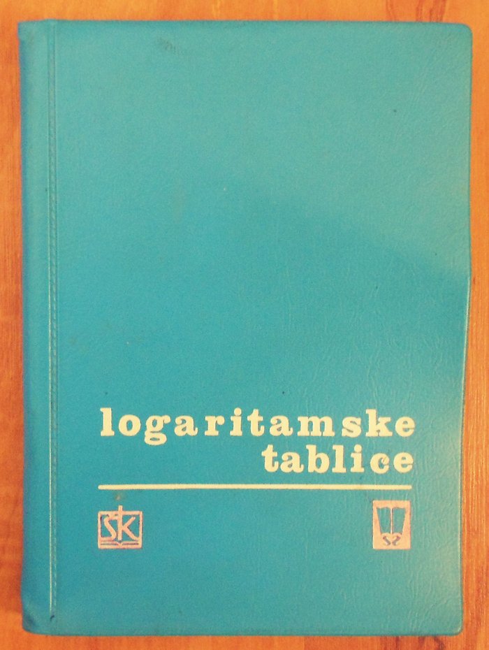 Logaritamske tablice po o. Schlömilchu i j. Majcenu Školska knjiga