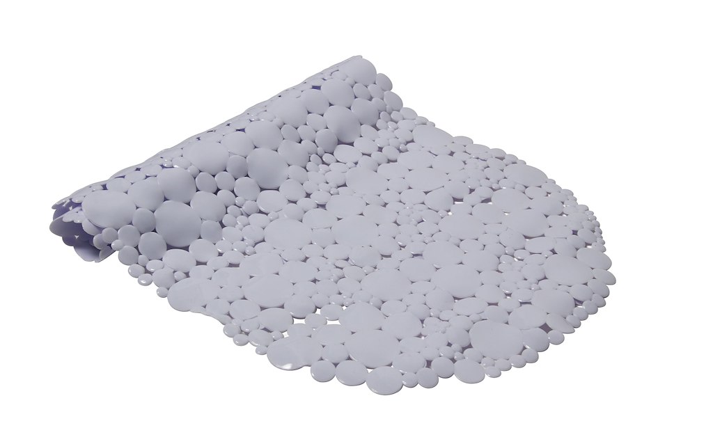 Podloga za kadu Bubbles 69x36cm bela