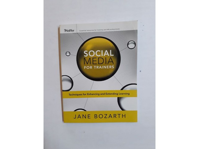 Social media for trainers, Jane Bozarth