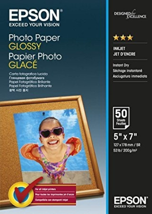 Epson Glossy foto papir 13x18cm ( 50 listova ) S042545