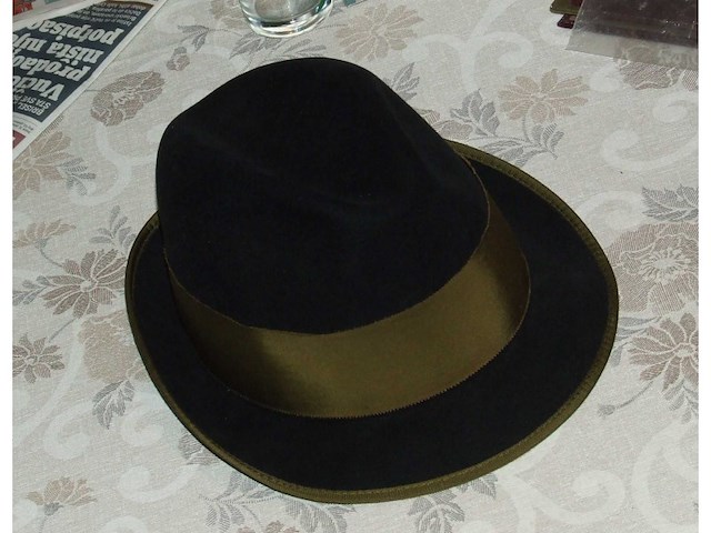 VINTAGE šešir original MAYSER Homburg 58cm