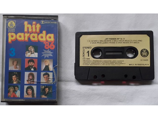 VARIOUS  -  HIT  PARADA  `86  Br.3