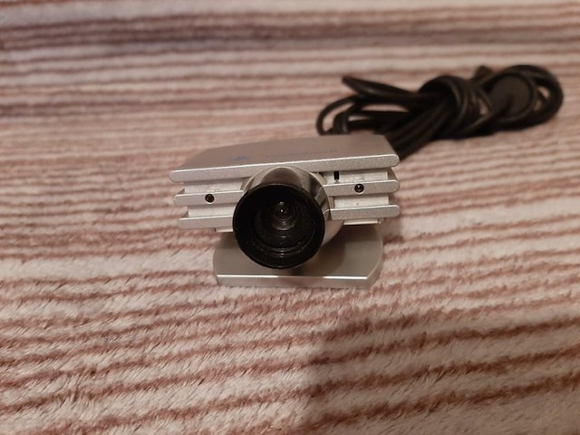 PlayStation 2 kamera siva metalik