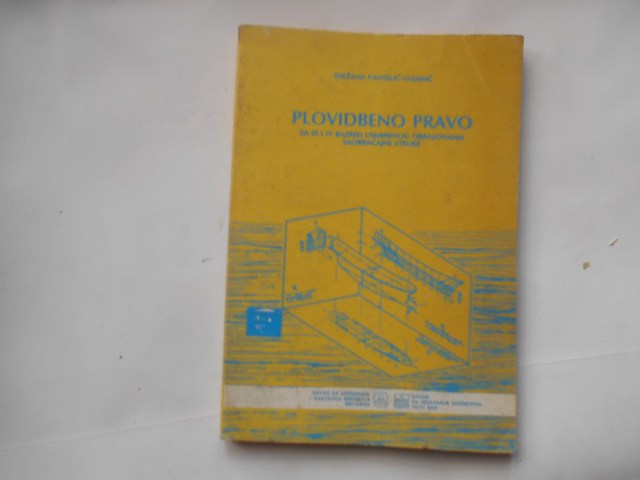 Plovidbeno pravo za 3.i 4.r uo saobraćajne, zavod
