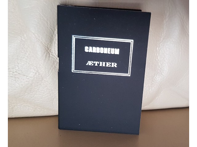 Aether Carboneum parfem, nov tester