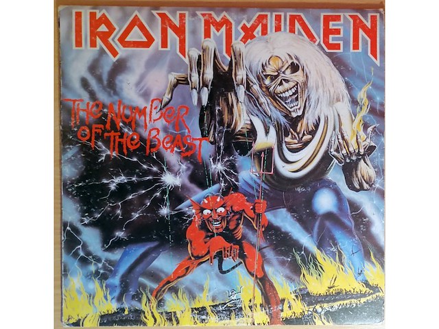 LP IRON MAIDEN - The Number Of The Beast (1982) VG+