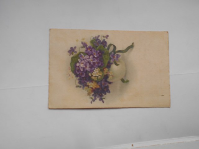 Razglednica , cveće, 1929.