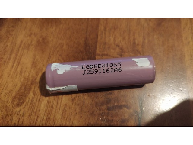 Punjiva baterija BR2 18650 , LG 3,6V , LGDBB31865