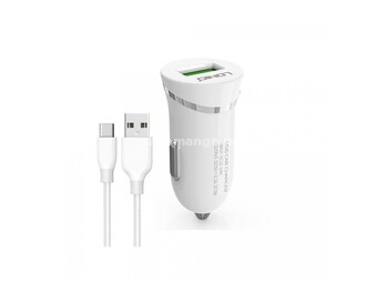 Punjač za auto micro USB 2.1A sa kablom