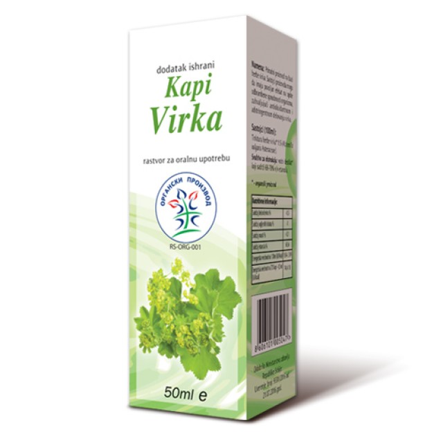 KAPI VIRKA 50ML
Opis
INFORMACIJE
NALOG
SERVIS
KORISNI LINKOVI