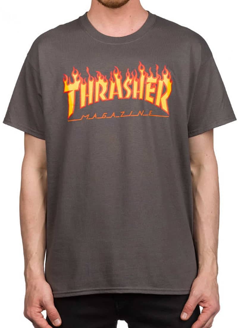 Мајица Thrasher Flame Charcoal