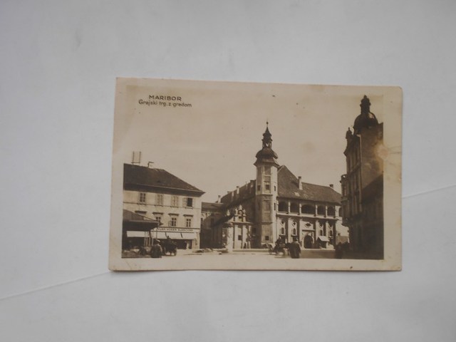 Razglednica  Maribor, Grajski trg, izd. Vilko Weixl