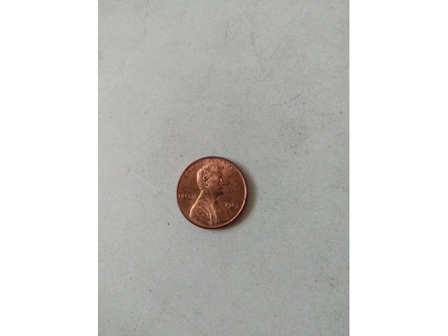 One cent,D,  USA, 1983.