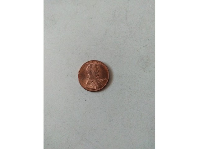 One cent, USA, 1996.