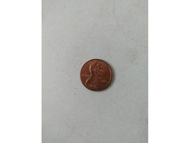 One cent, USA, 2005.