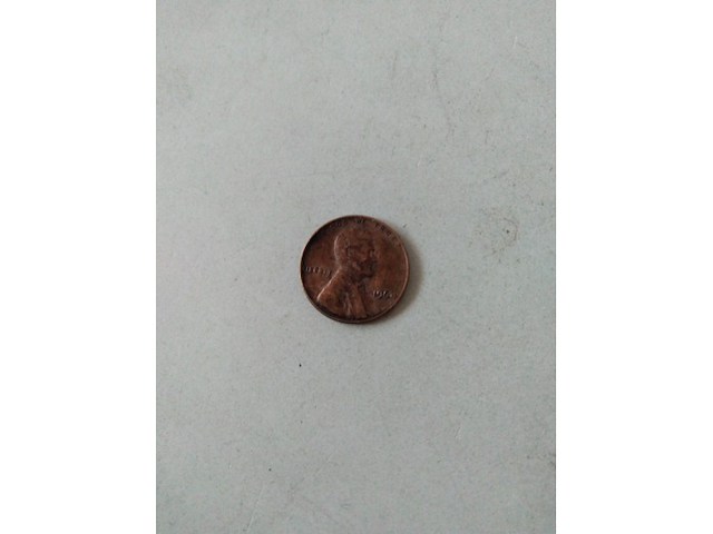 One cent, USA, 1964.