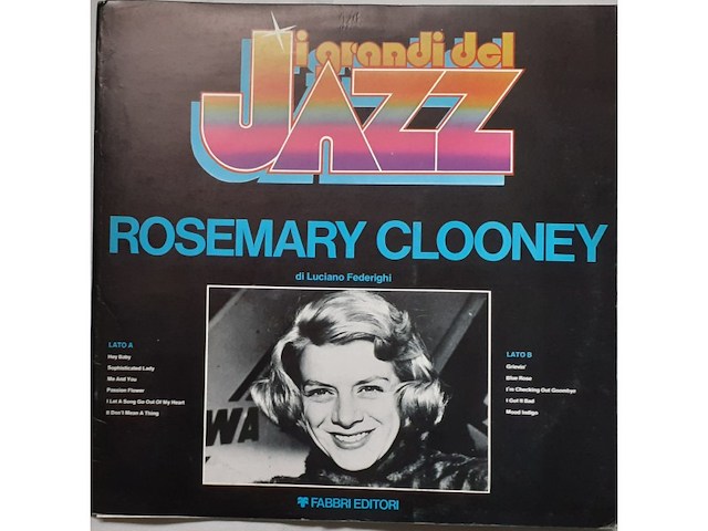 ROSEMARY  CLOONEY  - ROSEMARY CLOONEY