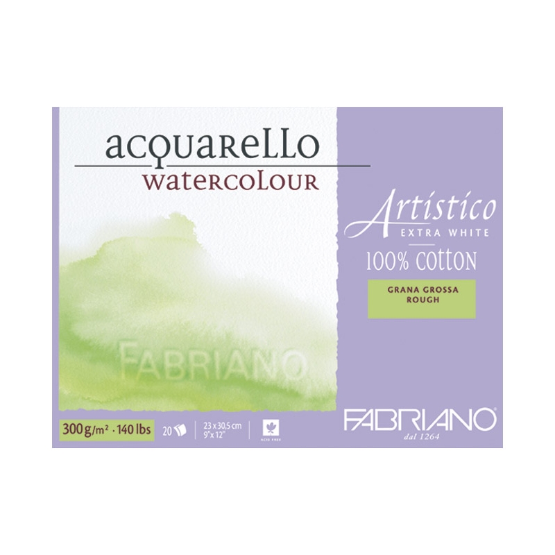 Blok Artistico extra 23x30,5cm 20L 300g Fabriano 00322330